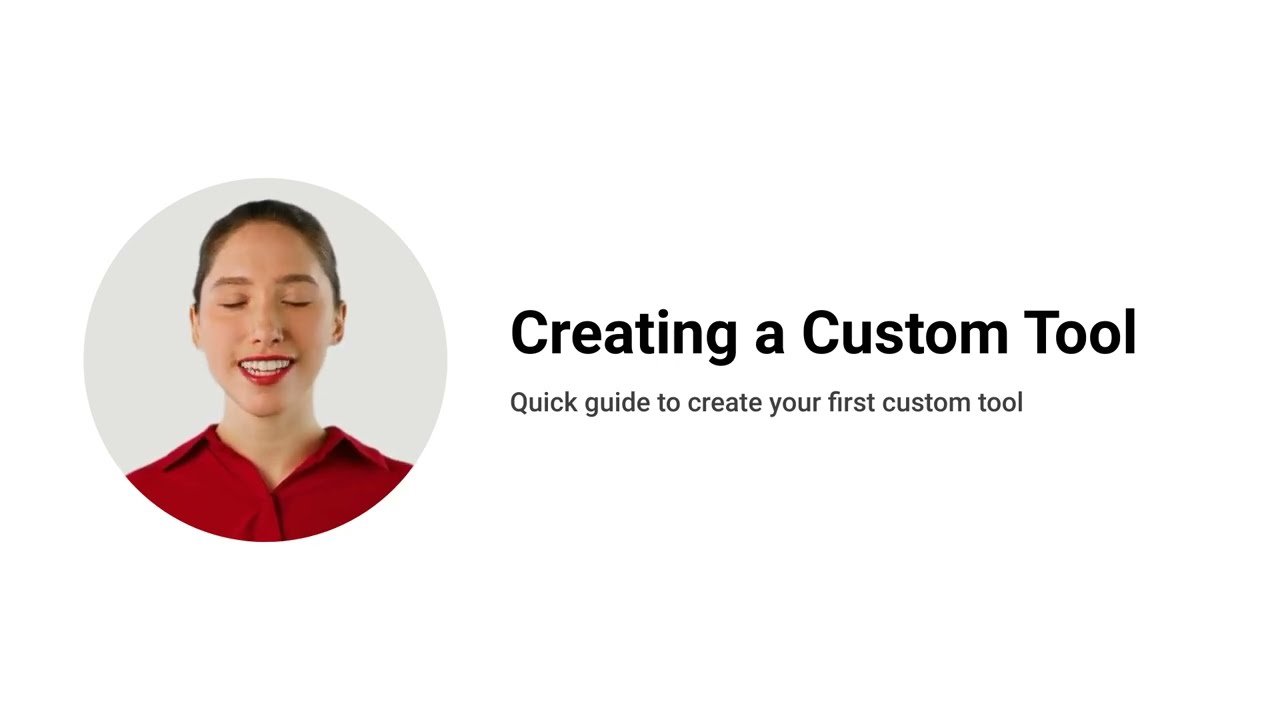 Create a Custom Tool for Unlayer Builder