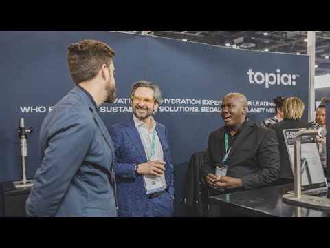 Topia Water Highlights at Hostex 2024 | Networking with Africa's Industry Leaders!