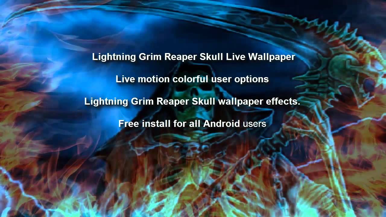 Lightning Grim Reaper Skul LWP