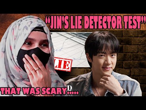 REACTION to JIN's "Lie Detector Test" by Vanity Fair