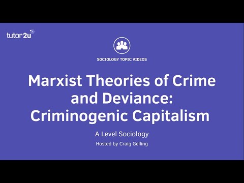 Marxist Theories of Crime & Deviance - Criminogenic Capitalism | A Level Sociology