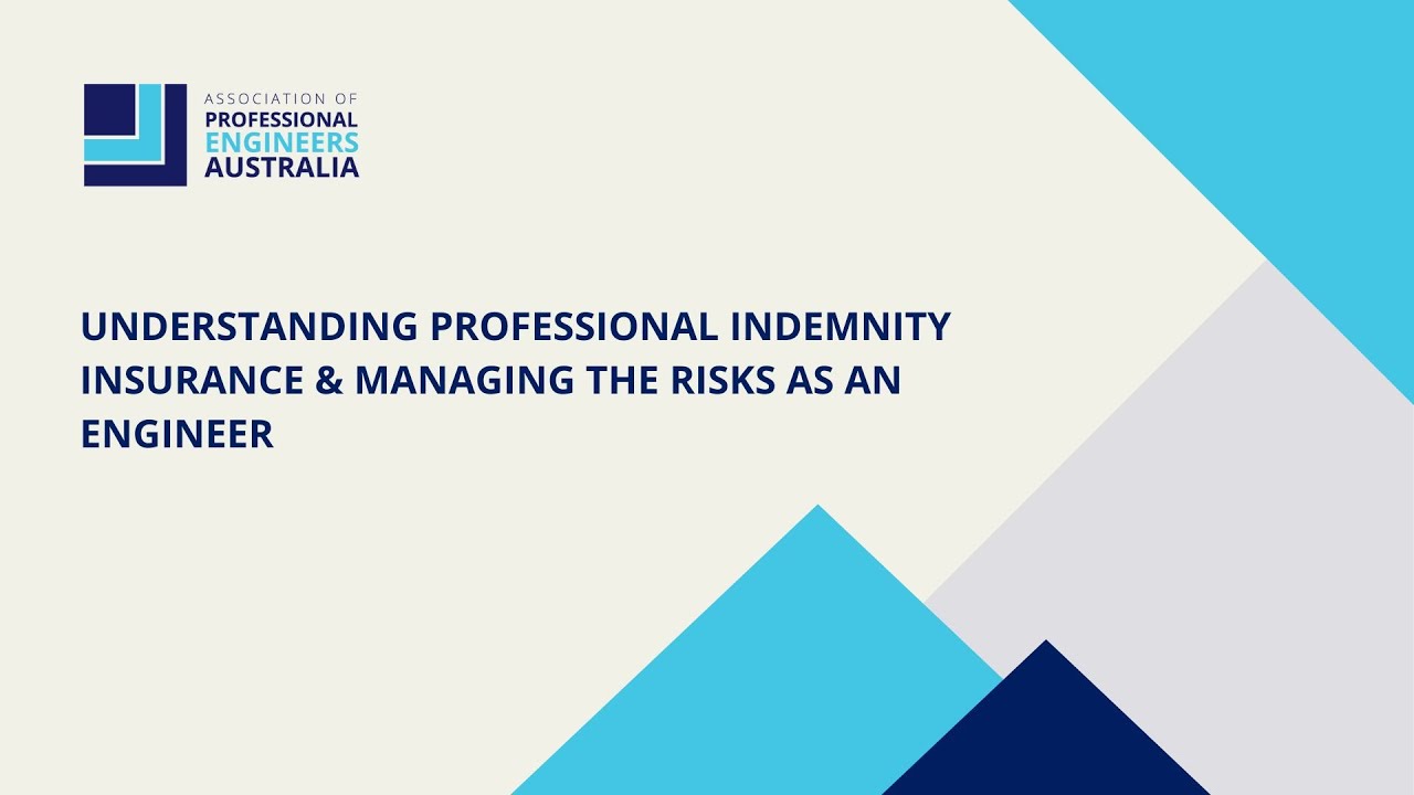Understanding professional indemnity insurance & managing the risks as an engineer Q&A