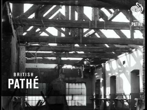 Footage: Royal Hibernian Military School Phoenix Park fire 1925 ...