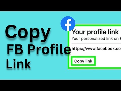 How to Copy Facebook Profile Link on Laptop (2024)