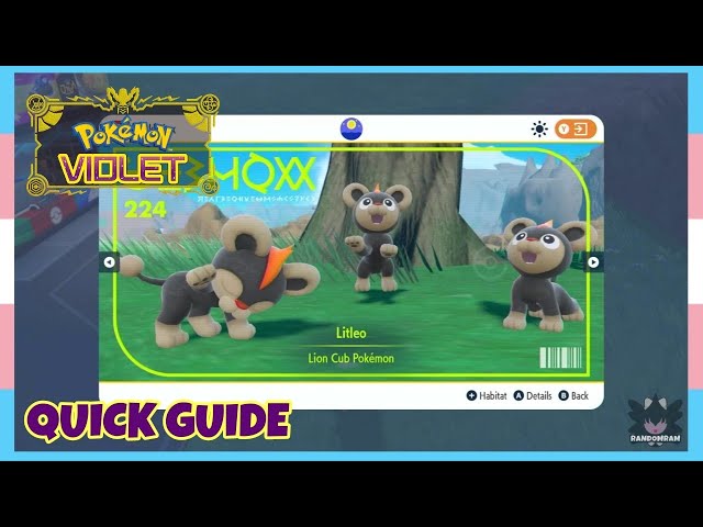 Pokemon Scarlet and Violet: Where to get Litleo and Pyroar