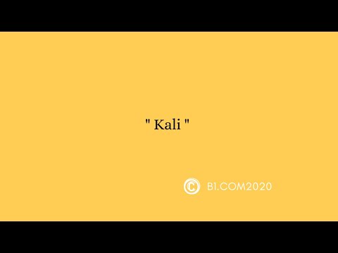 ‘ Kali .’ meaning