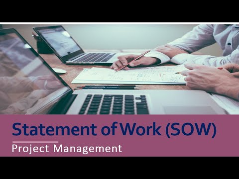 What is Statement of Work (SoW)? What is Included in SoW? Project Management-Urdu/Hindi