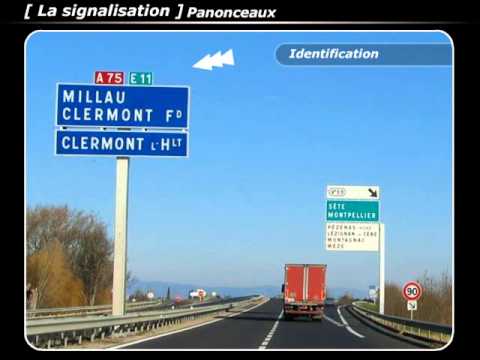 La signalisation 10 : les panonceaux