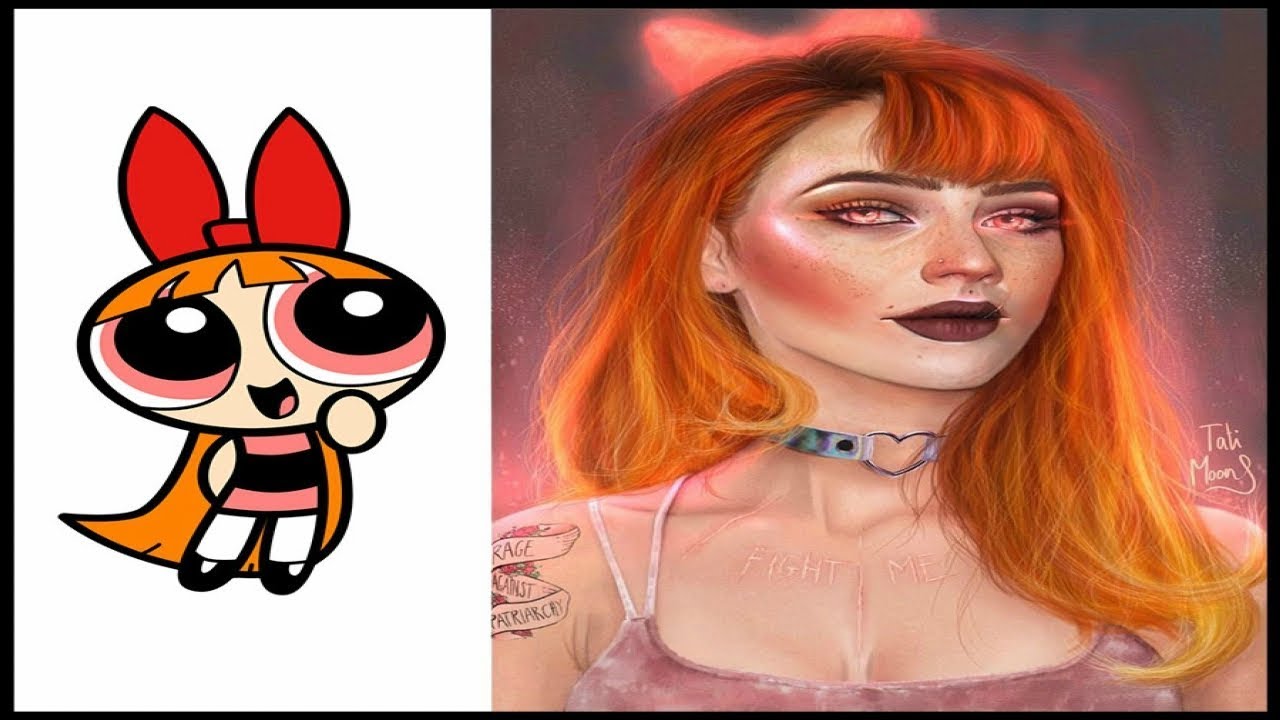 Artist Makes More Realistic Versions Of Cartoon Characters, And The Result Is Amazing