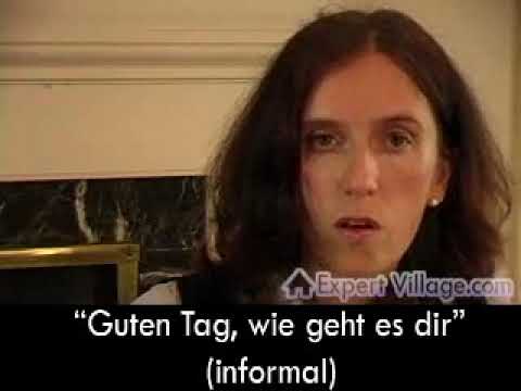 Formal & Informal Greetings in German