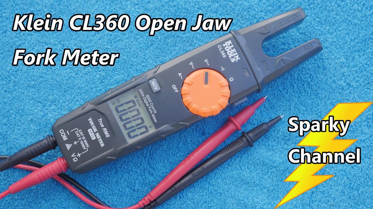 Klein CL360 Open Jaw Fork Meter Review