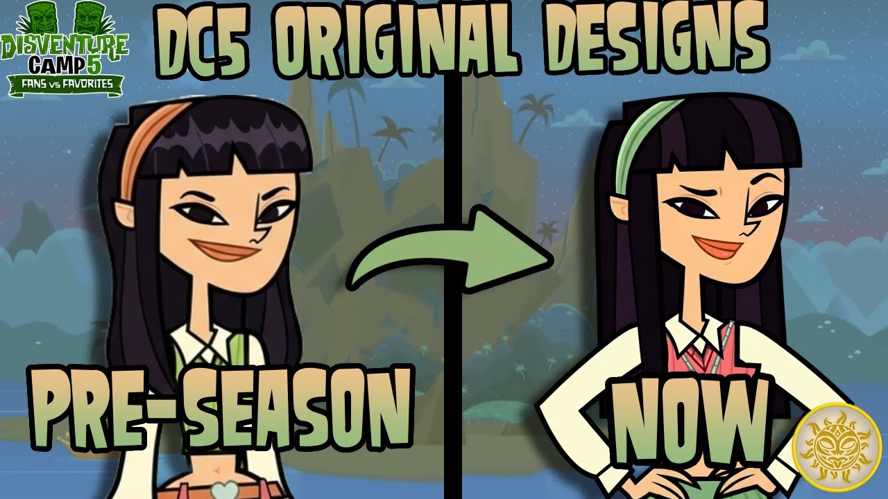 Disventure Camp 5: Fans vs Favorites - Original Designs & Concept Arts!