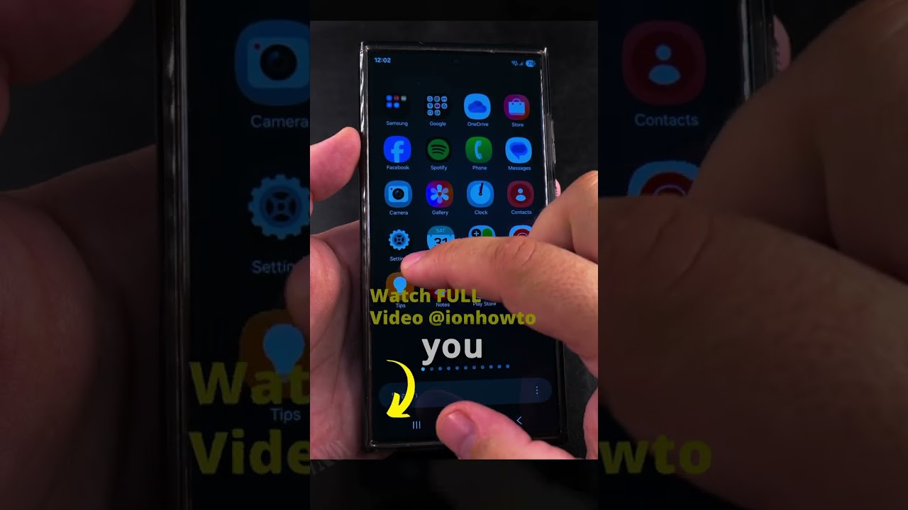 How to Change App Drawer to Vertical Scroll in Samsung One UI 7 Part 2 - Full Video Linked