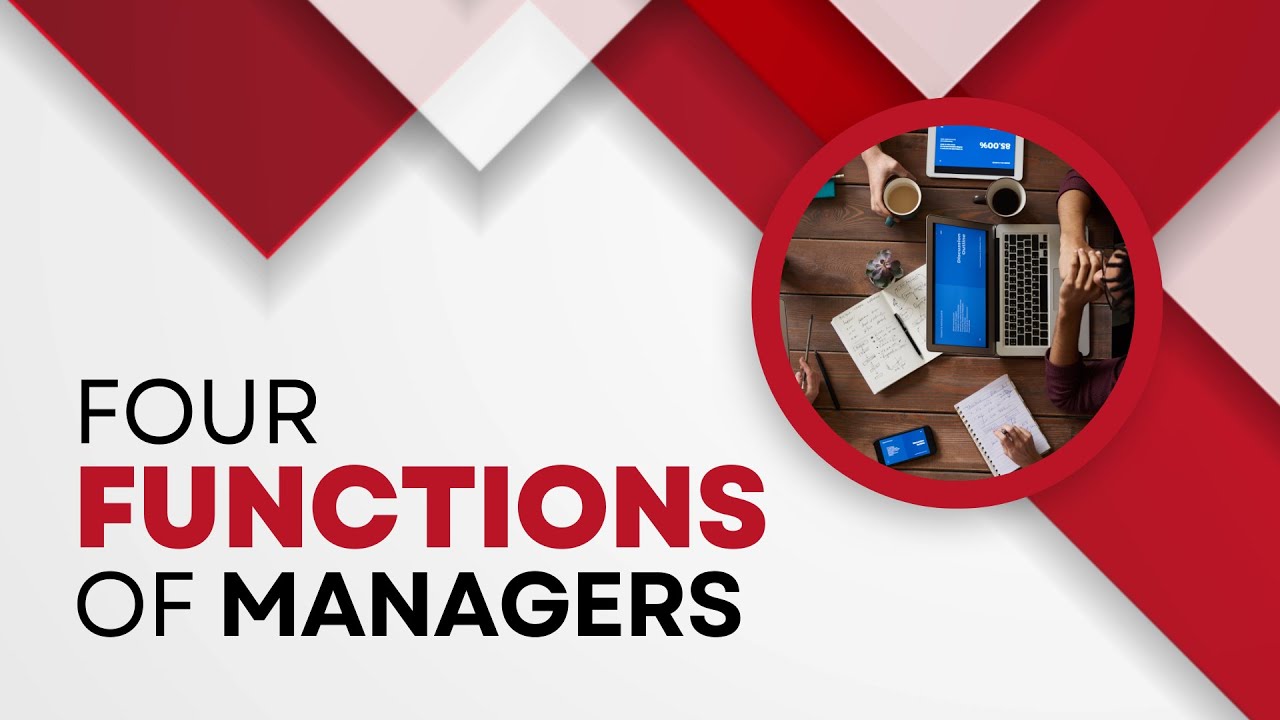 Four Functions of Managers - Planning, Organizing, Leading and Controlling #managers #functions