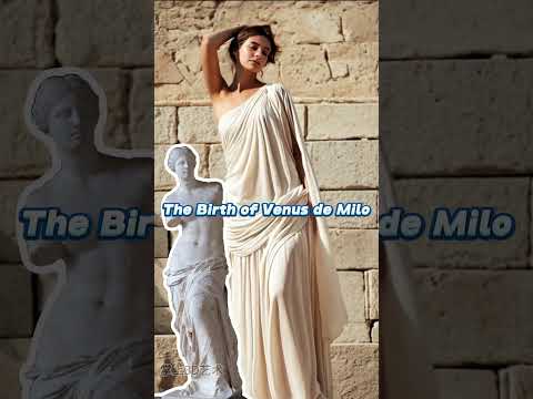 The birth of Venus de Milo  #cometolife #sculpture