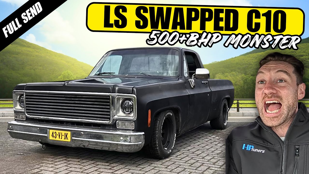 MENTAL LS V8 SWAPPED CHEVY C10 TRUCK - MORE LIKE A DRIFT PICKUP