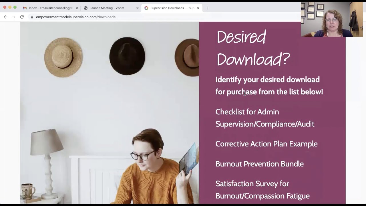 Clinical Supervision Desired Downloads