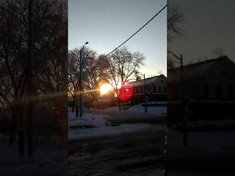Winter in Milwaukee, Wisconsin