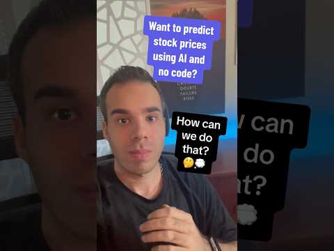 Predict Stock Prices with AI on AWS (NO CODE ML) #shorts #aws #techstackplaybook #ai #ml