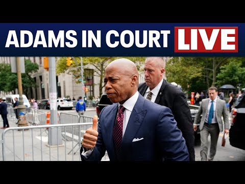 LIVE: Indicted NYC Mayor Eric Adams pleads not guilty