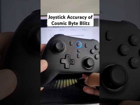 Cosmic Byte Blitz Joystick Accuracy Test #gamepad #shorts #cosmicbyte #pop