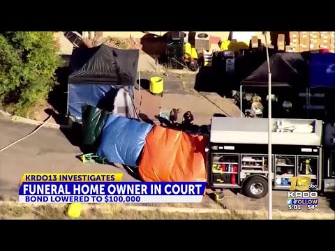 Judge rules Penrose funeral home owner's case to move to trial, bond lowered