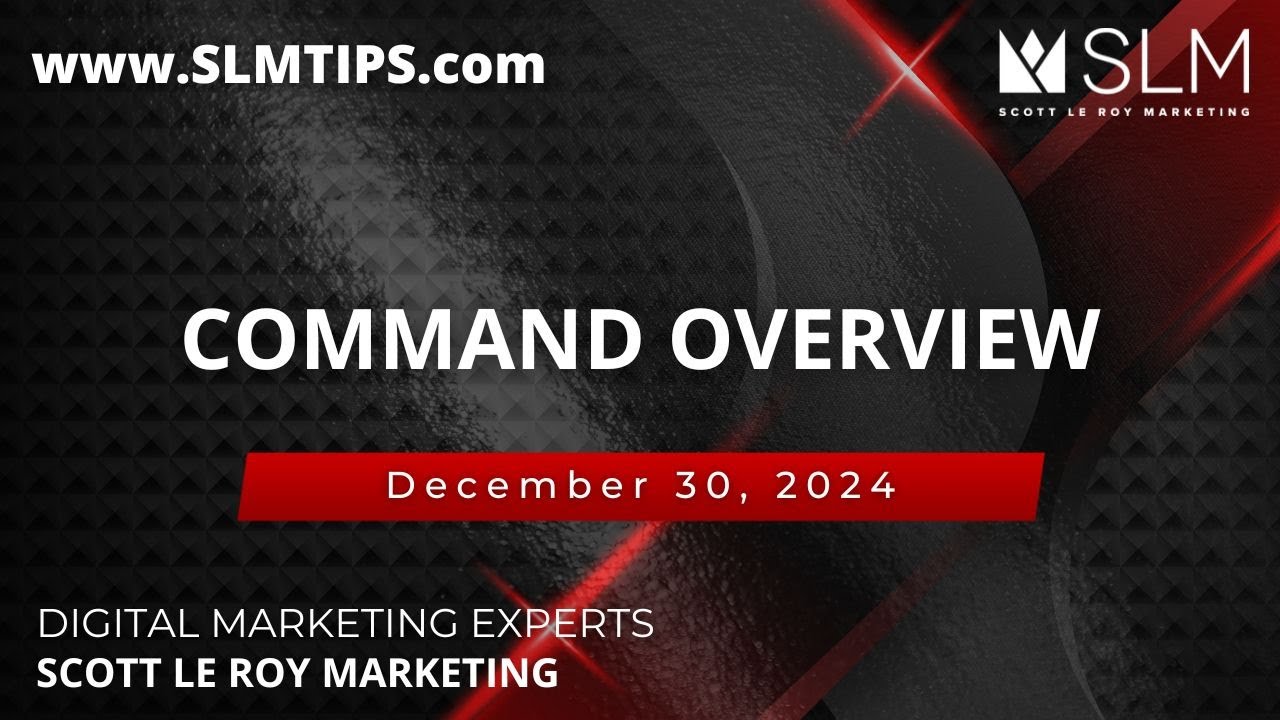 Command Overview 12/30