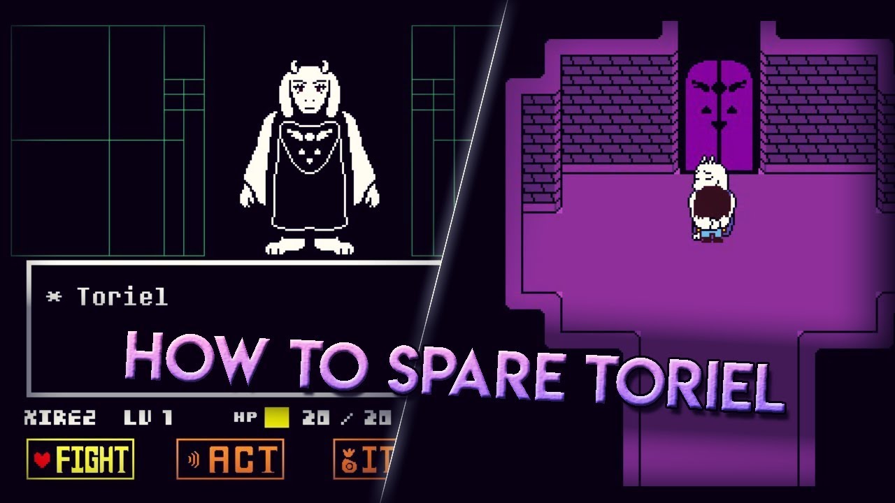 Undertale - How to SPARE Toriel
