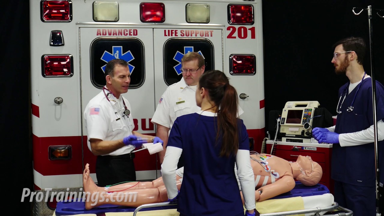 Acute Coronary Syndrome Teaching (ACLS Algorithms)