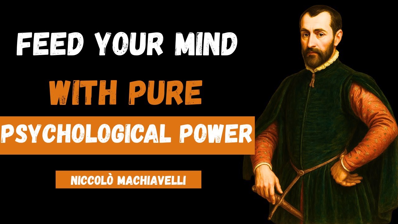 Begin Your Day with this PSYCHOLOGICAL MANIPULATION Speech | Niccolò Machiavelli