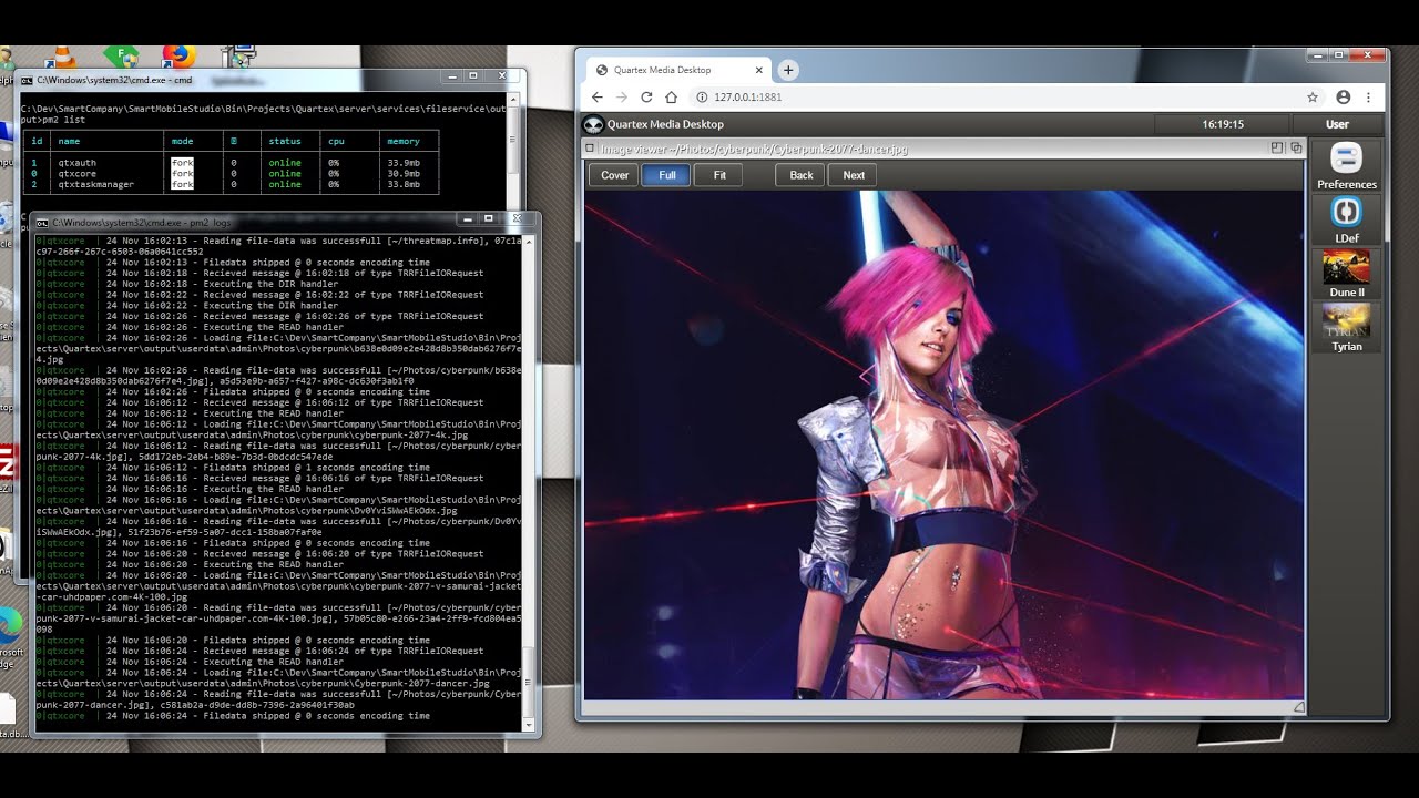 Quartex Media Desktop