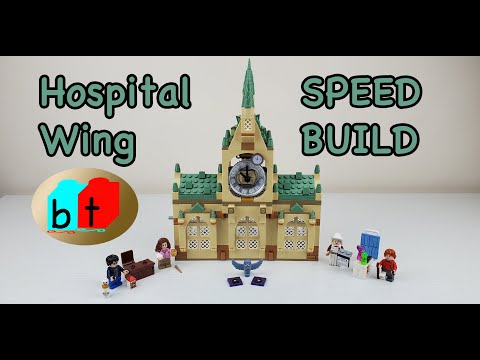 LEGO 76398 Hogwarts Hospital Wing Speed Build