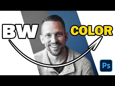 *COLORIZE AI* BW to Color Conversion?!?! Photoshop CC 2021