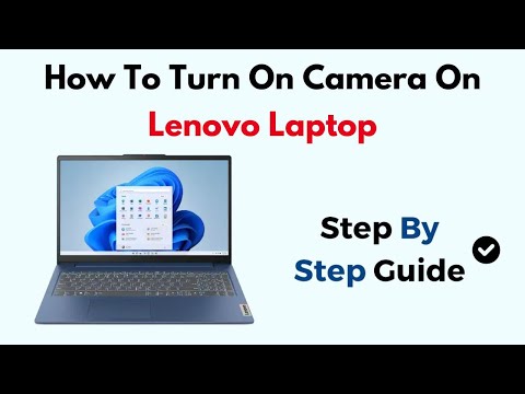How To Turn On Camera On Lenovo Laptop