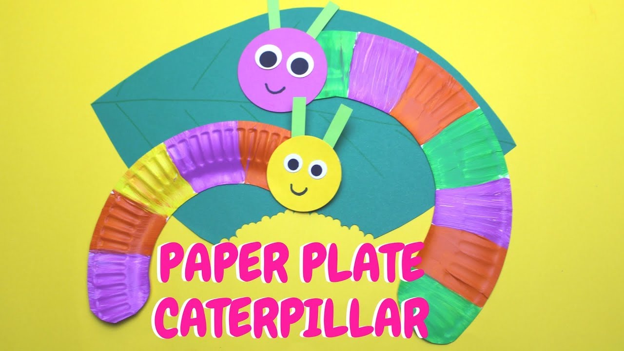 How to Make a Paper Plate Caterpillar | Fun Craft for Kids