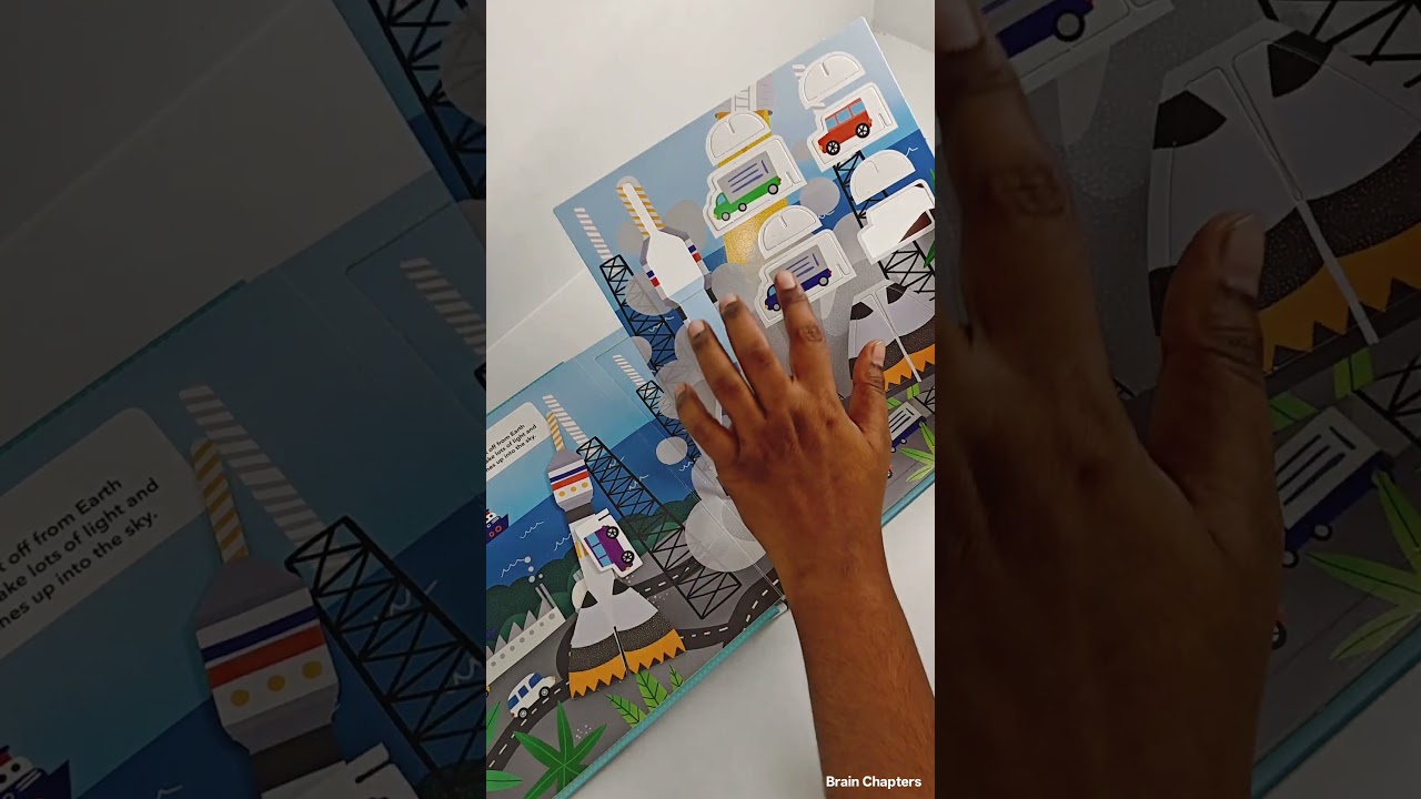 Press Out Playtime - SPACE #rocketbuilding #space #earlylearning #interactive #puzzlebook #kidsbooks