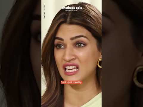 Feminism is not anti-men - Kriti Sanon #shethepeople