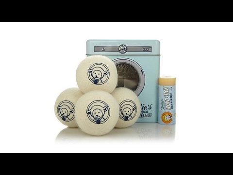 Nellie's 4pk Lamby Dryerballs w/Wow Stain Stick Tins