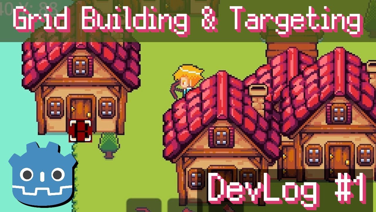 Making a Grid Building and Targeting System for Godot 4 - DevLog #1