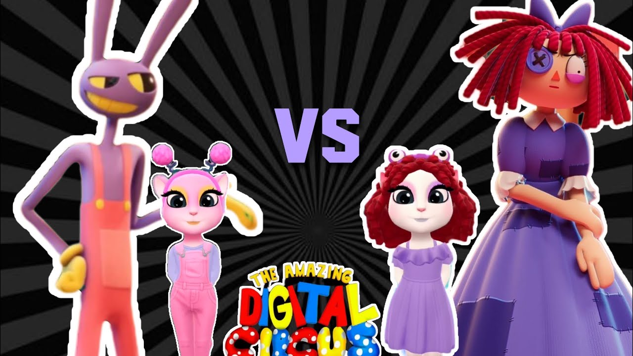 Jax vs Ragatha / My talking Angela 2 / Amazing digital circus / cosplay / trending