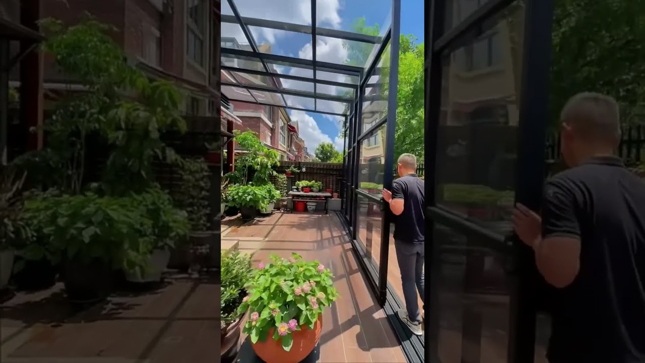 This sunroom is perfect for anyone with a yard at home! #foryou #home #sunroom #interiordesign