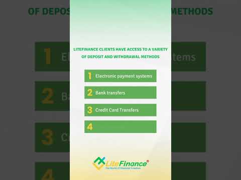 Multiple Deposit & Withdrawal Options #litefinance - Litefinance.org