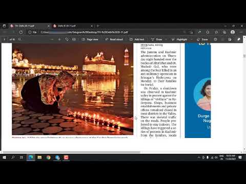 Indian Express PDF Download Today Indian Express Newspaper PDF Free Download Telegram Channel FREE
