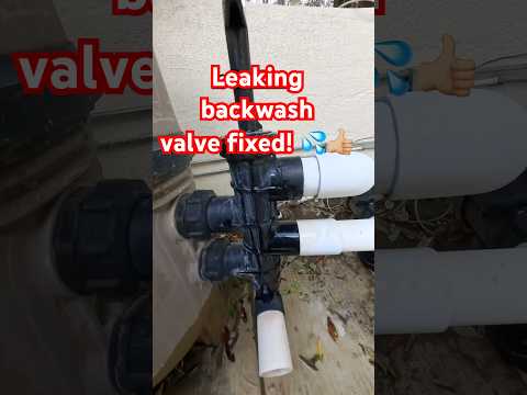 How to fix your leaking Hayward backwash valve 💦