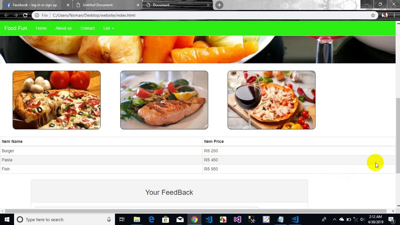Tutorial#7 Bootstrap Forms