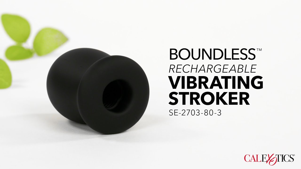 CalExotics Boundless™ Rechargeable Vibrating Stroker