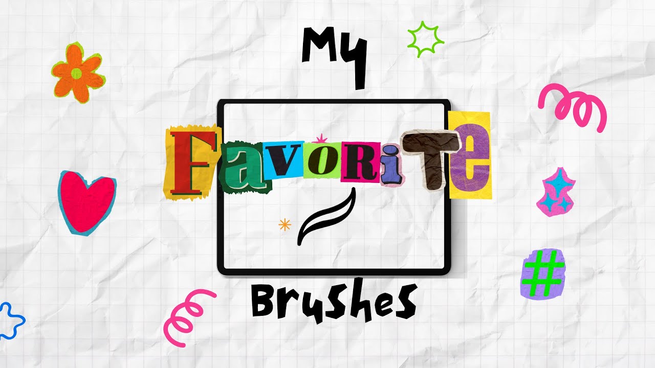 My favorite Procreate brushes for beginners 