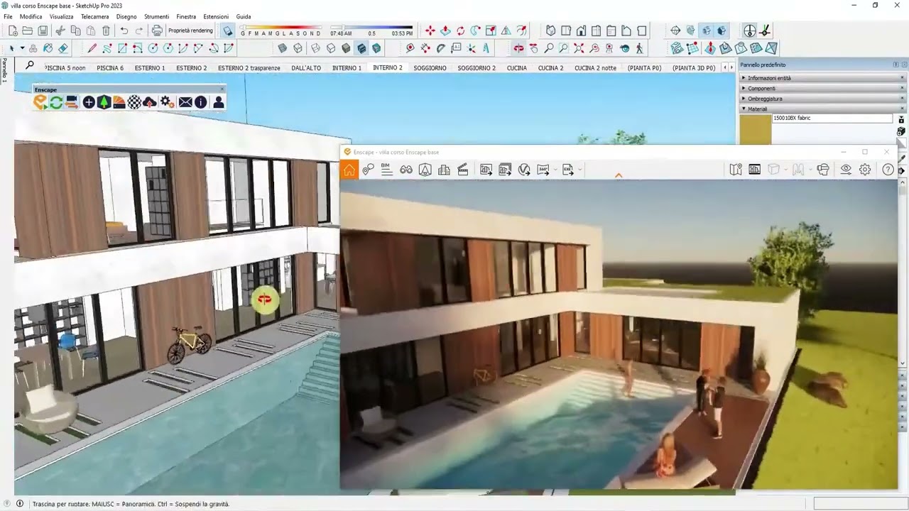 2-Enscape Interface (Enscape Basics for SketchUp Course)
