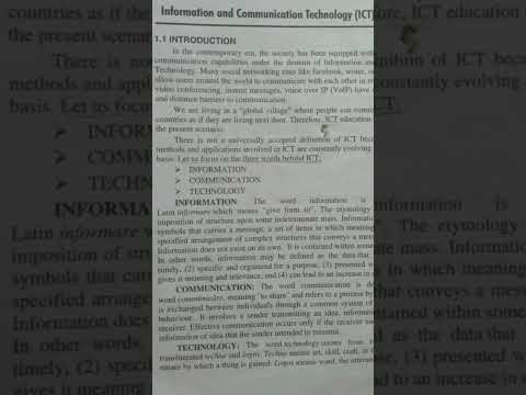 Meaning of ICT #shorts #trending DO SUBSCRIBE