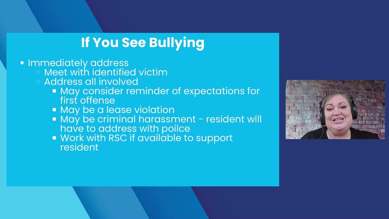 Tuesday Tip: Bullying Complaints on Property